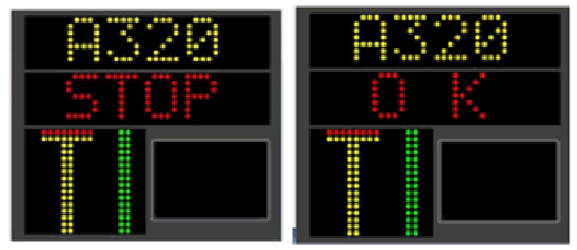 position the second row will display stop if no motion is detected the ...